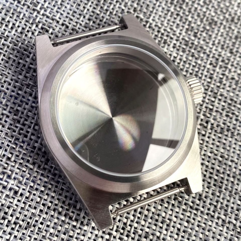 38mm Sapphire Glass Watch Case Fit NH34 NH35 NH36 ETA 2824 200M Water ...
