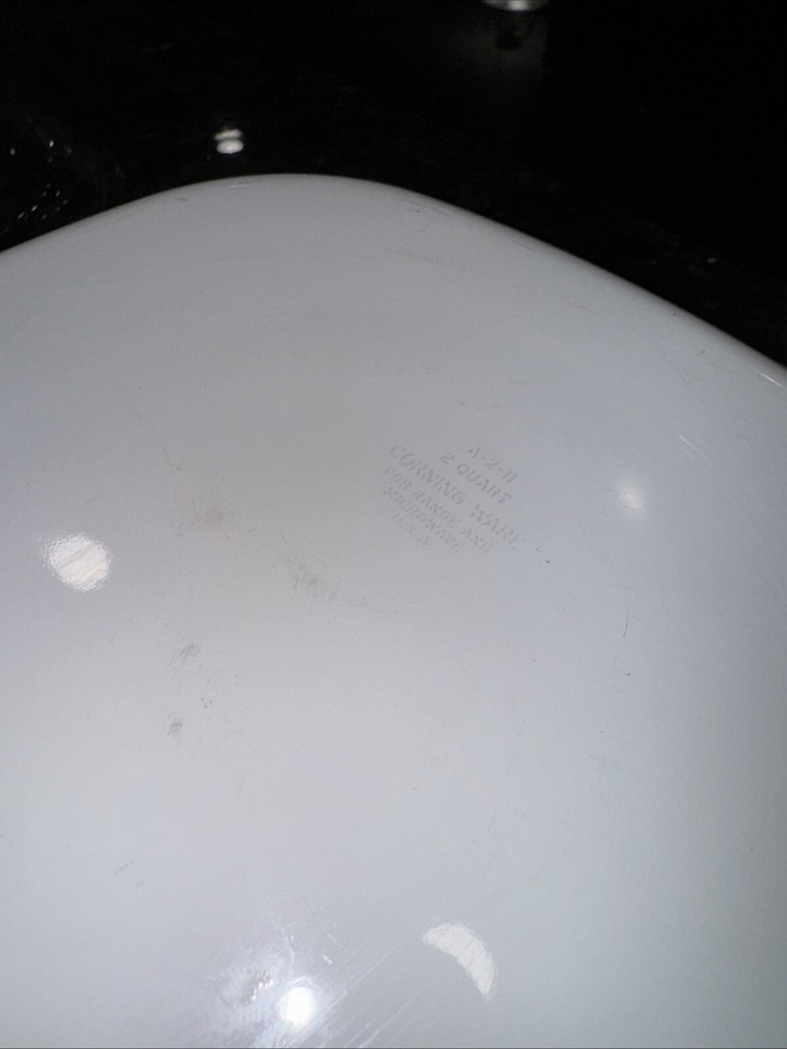 Vintage Corning Ware A-2-B Blue Cornflower 2 Quart Casserole Dish with ...