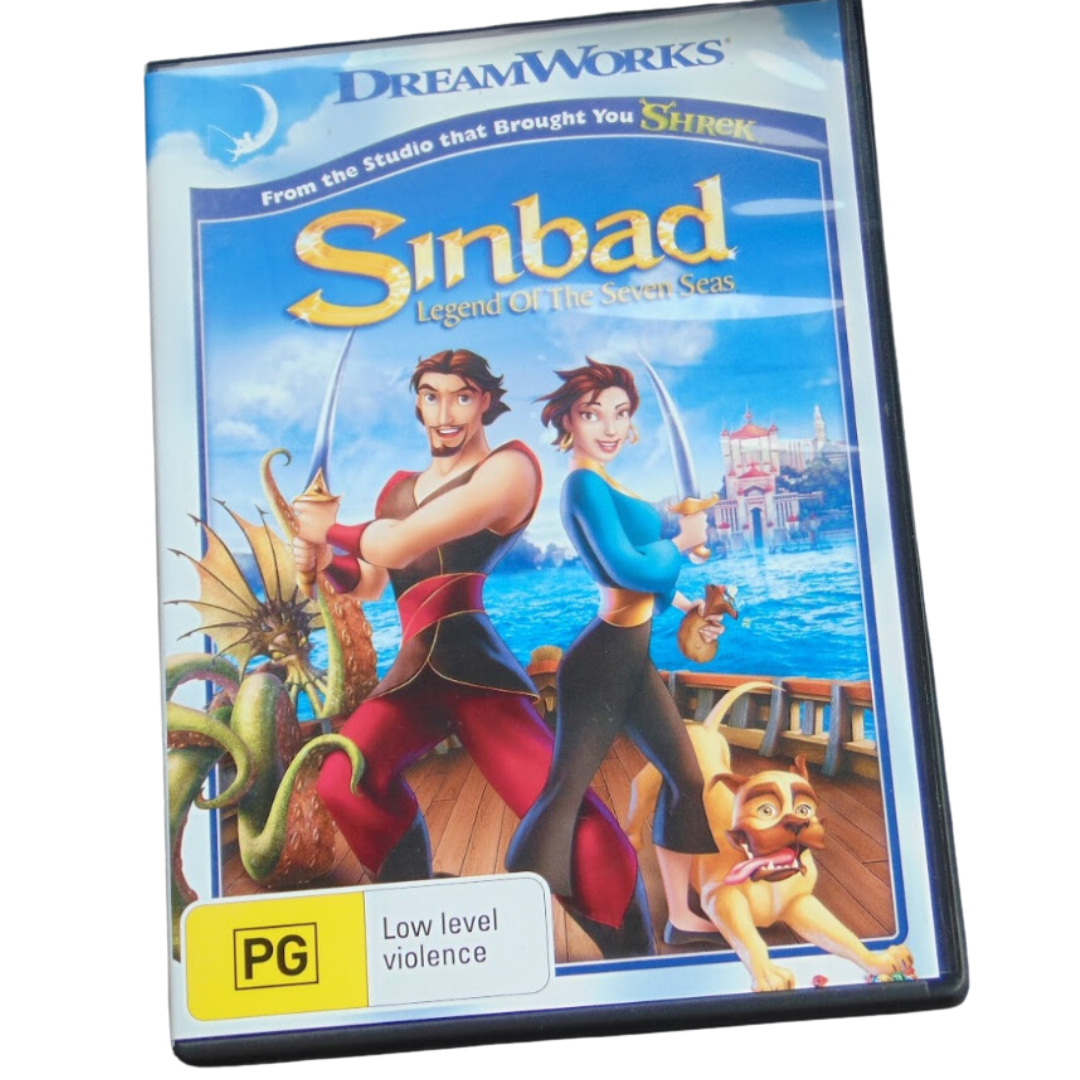 Sinbad-Legend of the Seven Seas (DVD, 2003) EF | eBay