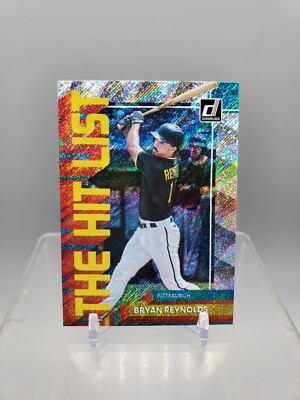 2022 Panini Donruss Baseball Hit List Bryan Reynolds Rapture Parallel ...