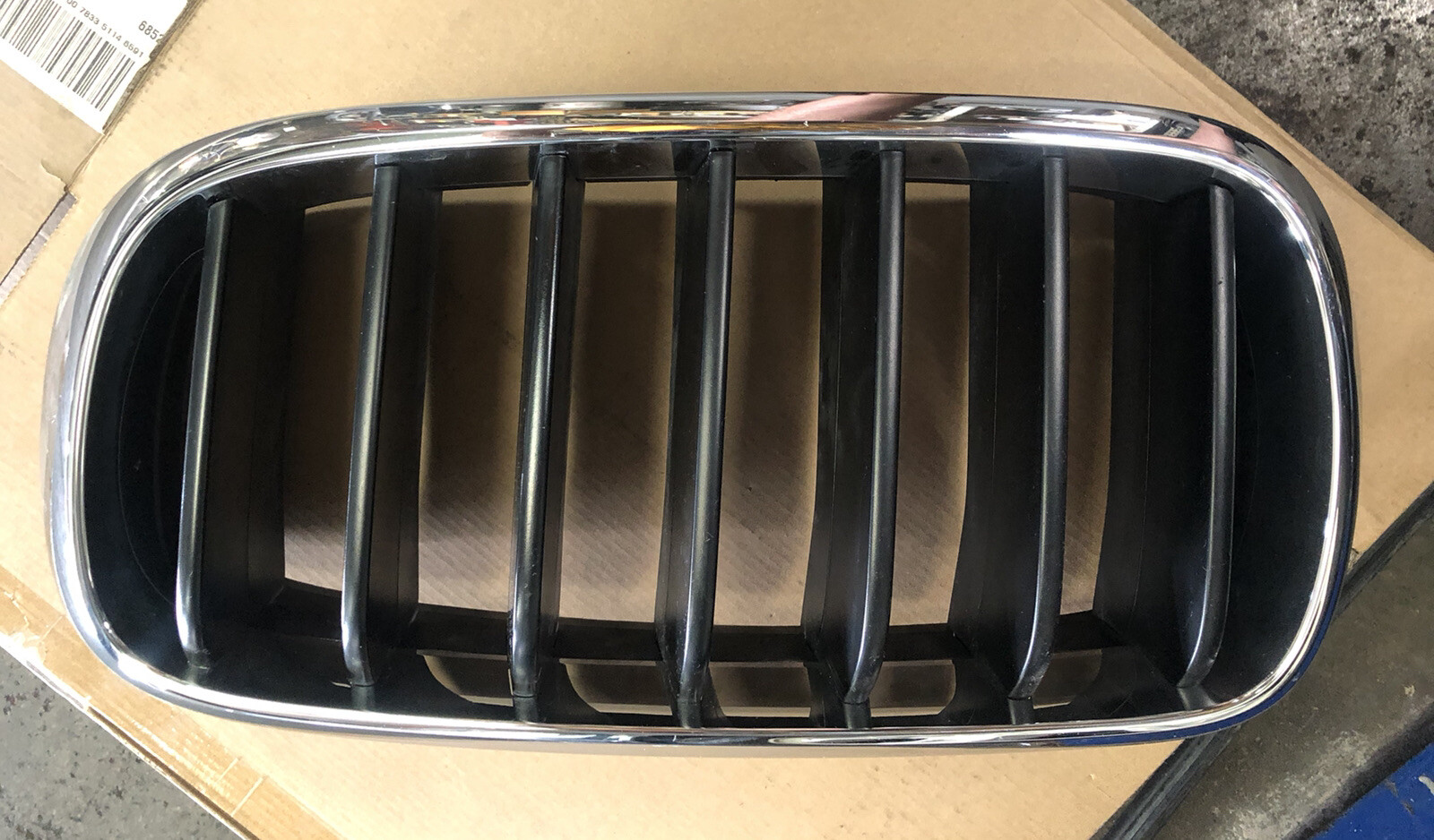 2014 2015 2016 2017 BMW X5 Front Bumper Left & Right Kidney Grille OEM ...