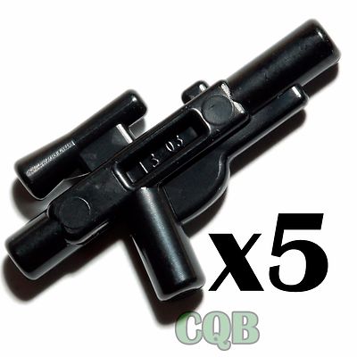 NEW LEGO - Weapon - gun - Star Wars - Blaster Medium Black x 5 ...