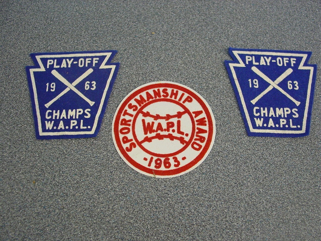 Vintage Baseball Patches