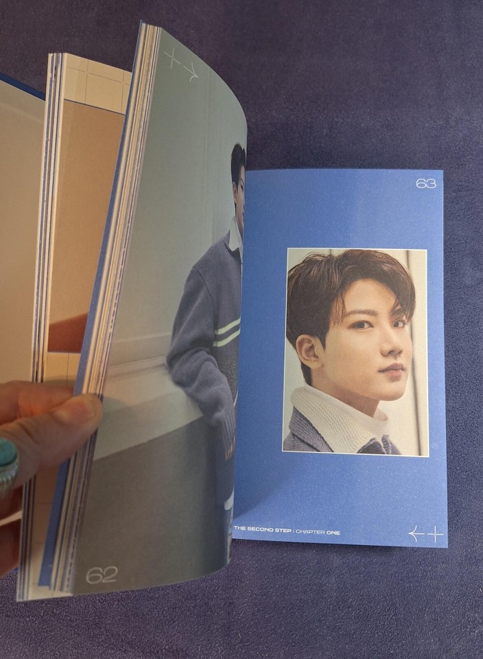 TREASURE 1st Mini Album THE SECOND STEP CHAPTER ONE Photobook BLUE Ver ...