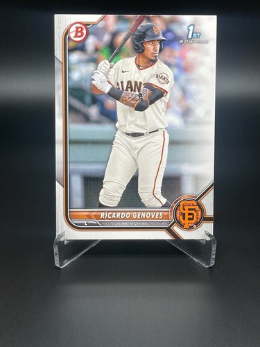 2022 1st Bowman Prospects RC BP-60 Ricardo Genoves - Giants - Free ...