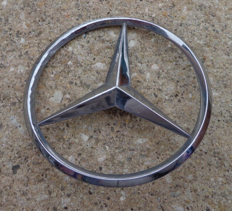 Mercedes Benz Star 2.75" trunk rear emblem badge decal logo ML320 OEM ...