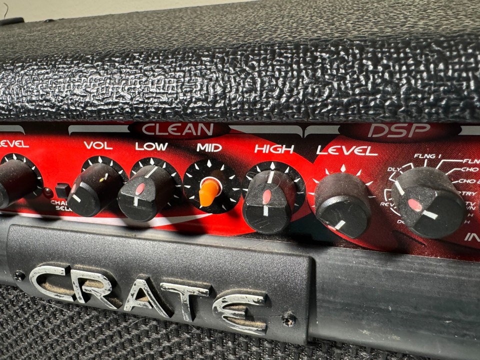 Crate FXT65 Guitar Amplifier 65w Combo Amp 2 Channel 1x12 Solid State ...