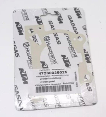 KTM OEM CYLINDER BASE GASKET 18-24 85SX 47230035025 | eBay