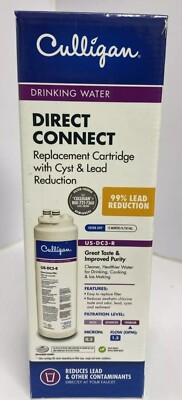 Culligan Direct Connect Replacement Cartridge Cyst & Lead Reduction US ...