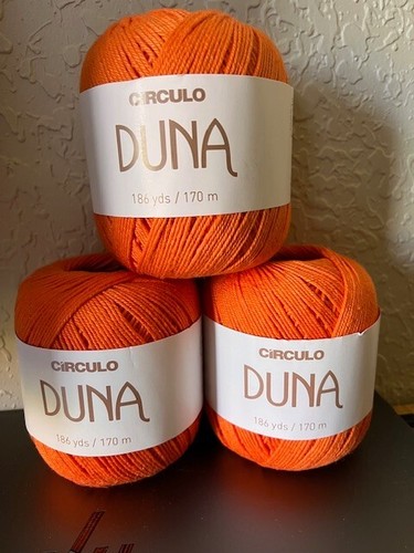 Circula Duna 186 yds Orange Yarn Color 4456 | eBay