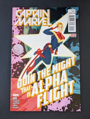 CAPTAIN MARVEL #5 Alpha Flight Marvel Comic Book | eBay