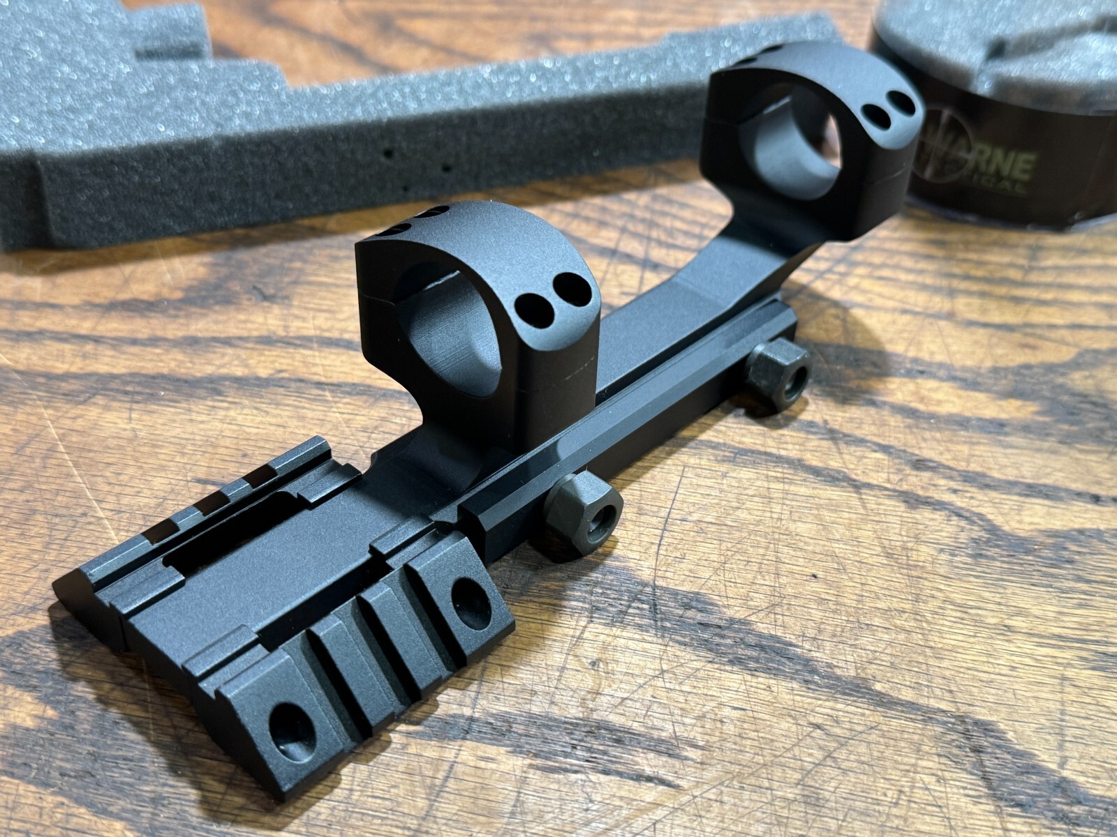 Warne Scope Mounts Warne Scope Matte Ramp Mount (1-Inch) for sale ...