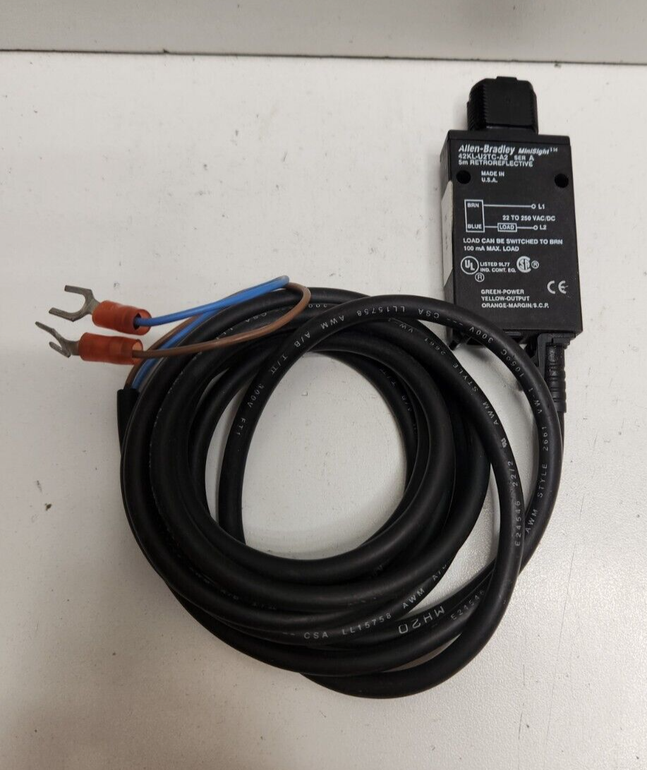 GUARANTEED! ALLEN-BRADLEY SER.A 22-250V MINI-SIGHT PHOTO SENSOR 42KL-U2TC-A2 | eBay