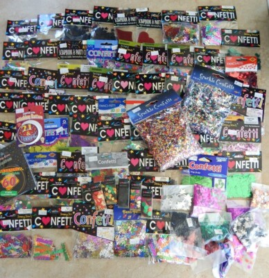 Confetti Packs HUGE SELECTION Multi-Discount FREE SHIP WITH $15.00 ...