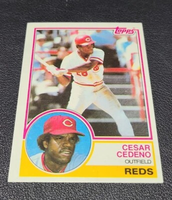 1983 Topps - #475 Cesar Cedeno | eBay