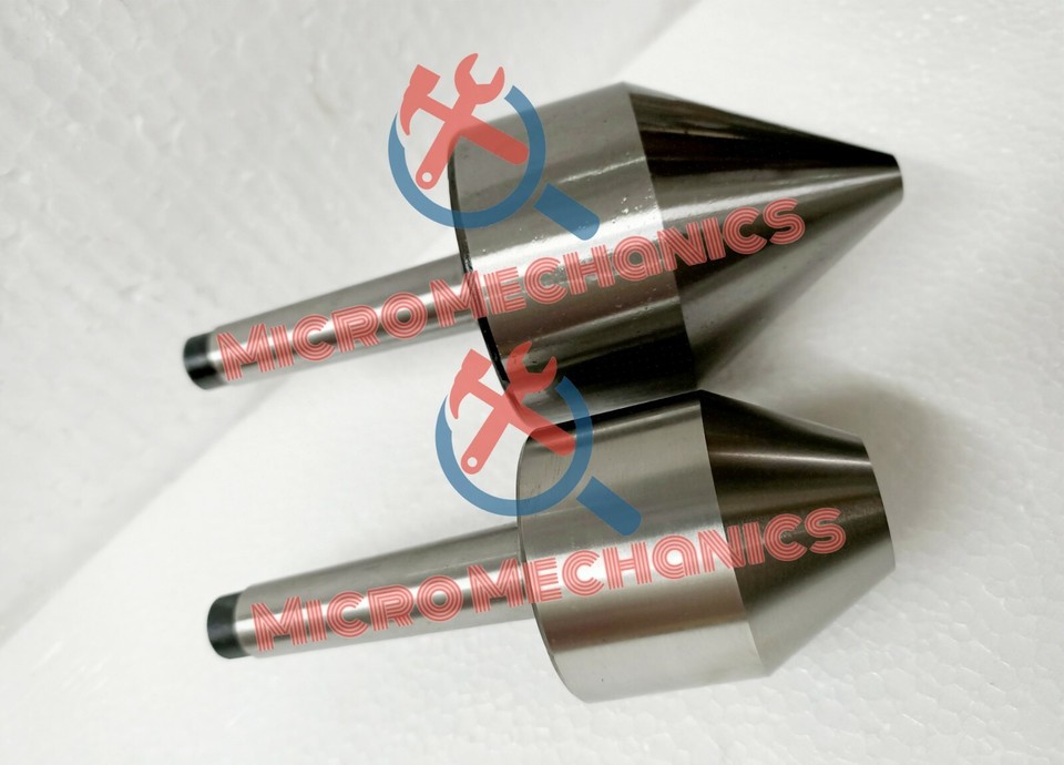 2x Lathe Revolving Pipe Tube Live Center Combo 1" To 2" & 1/2" To 2-1/2 ...