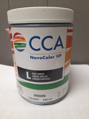 NovoColor HP CCA L Raw Umber Paint Colorant 8988N 6-Qts | eBay