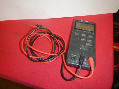 Radio Shack Auto-Range Digital LCD Multimeter 22-163 - Vintage - TESTED ...