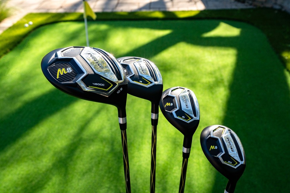 Precise M8 Mens 17 Piece Complete Right Hand Golf Clubs Package Set ...