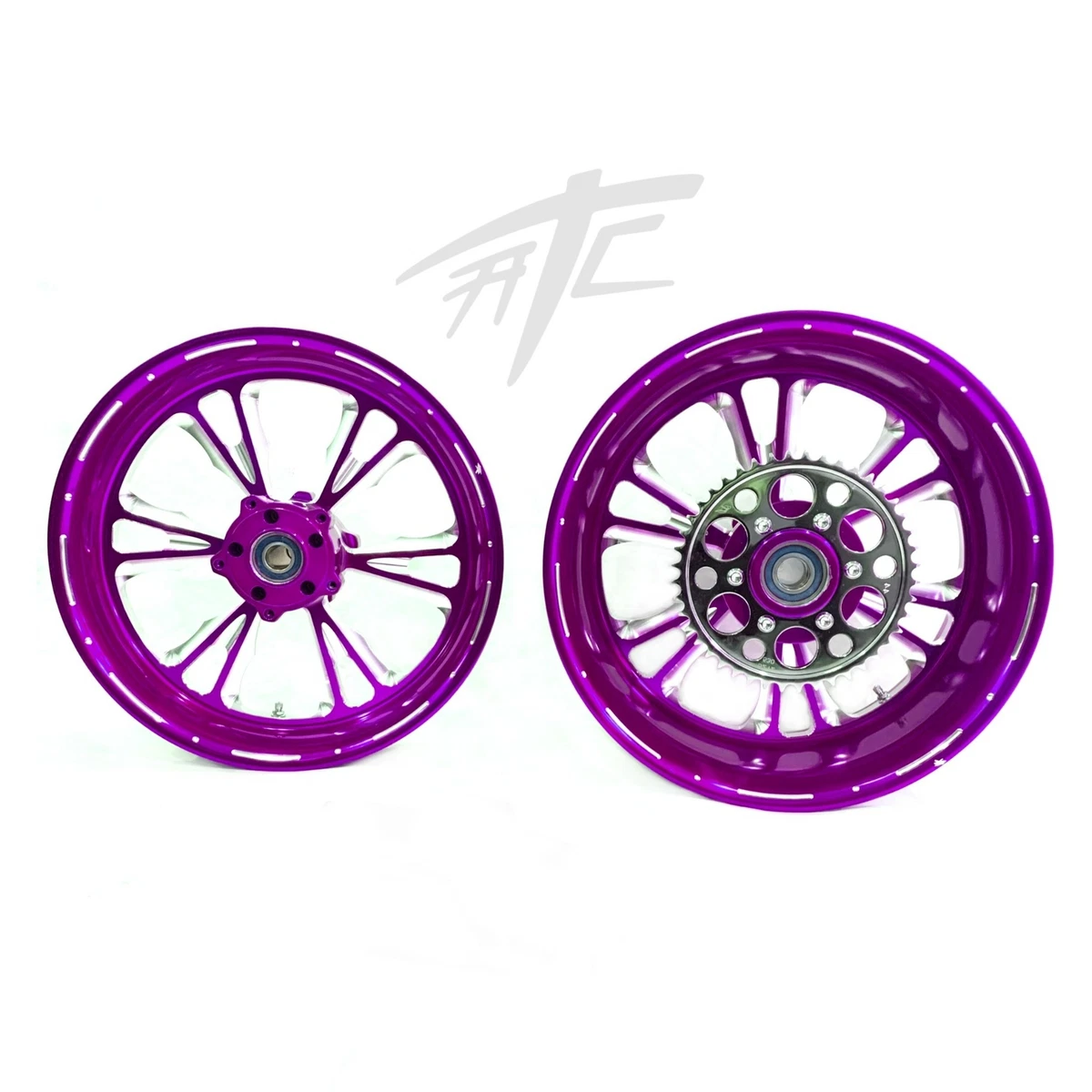 Purple Kawasaki Ninja 300