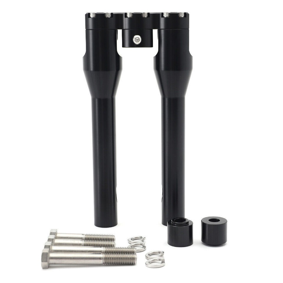 Club Style 10" 11" Handlebar Riser 1 1/8" Bar for Harley Dyna FXDL FXR ...