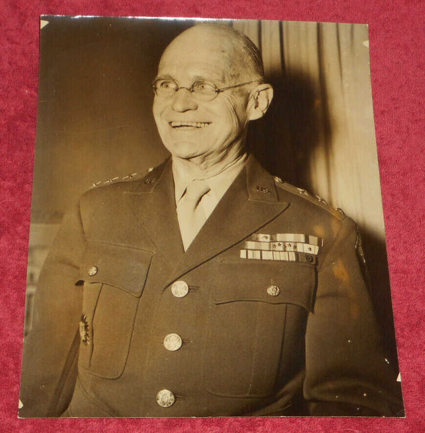 1943 WWII Press Photo Lieutenant General John DeWitt | eBay