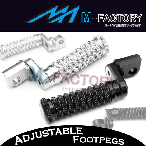 Billet Adjustable Riser Foot Pegs For Suzuki GSR 750 11 12 13 | eBay