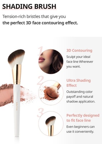 ATOMY Adelica Makeup Brush 5-types Powder Blusher Shading Brush K-Beauty Korea | eBay