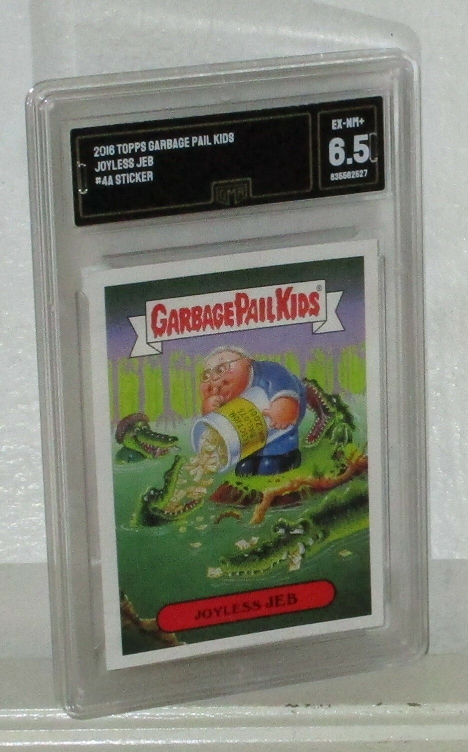 2016 TOPPS GARBAGE PAIL KIDS JOYLESS JEB #4A PRESIDENTIAL CANDIDATE EX ...