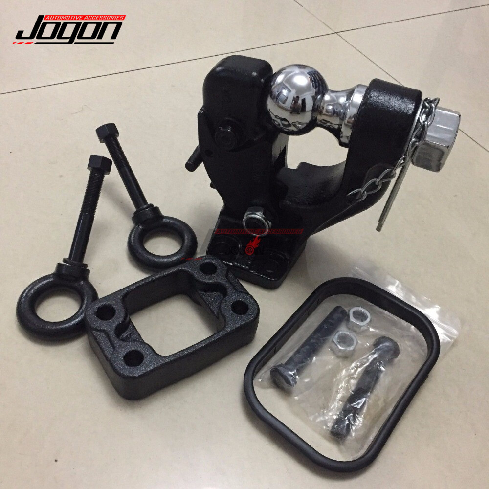 8 Ton Pintle Hook Tow Hitch Trailer Mount Kit For Toyota Land Cruiser ...