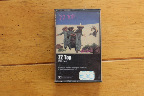 ZZ TOP "EL LOCO" CASSETTE TAPE 1981 WARNER BROS [J-2T] | eBay