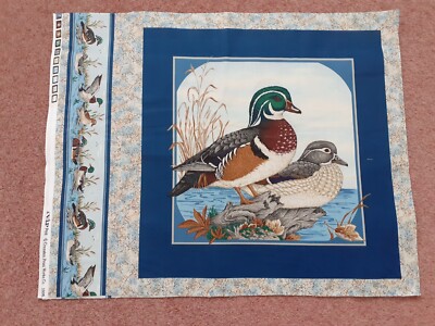 DUCKS -Design B - Cushion Panel for Sewing/Quilting/Crafts in cotton ...