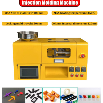 Mini Desktop Injection Molding Machine For PP PC ABS Plastic Making ...