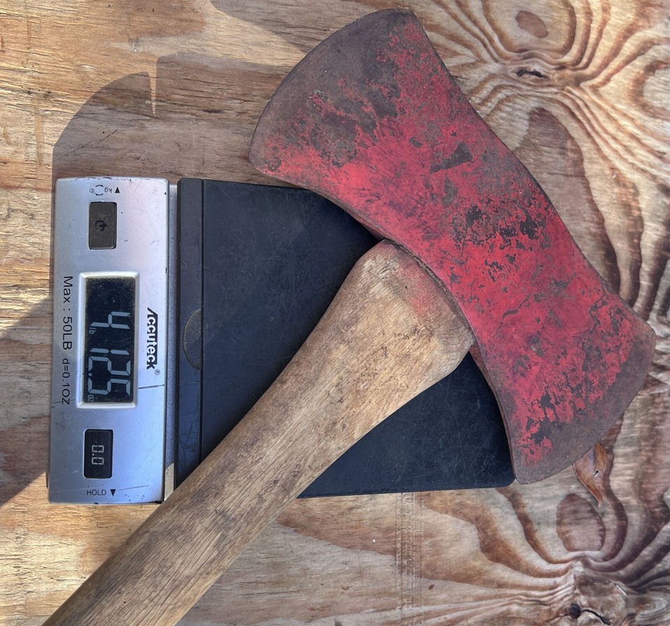 Vintage Double Bit Michigan pattern(?) Axe, 36 inch handle | eBay