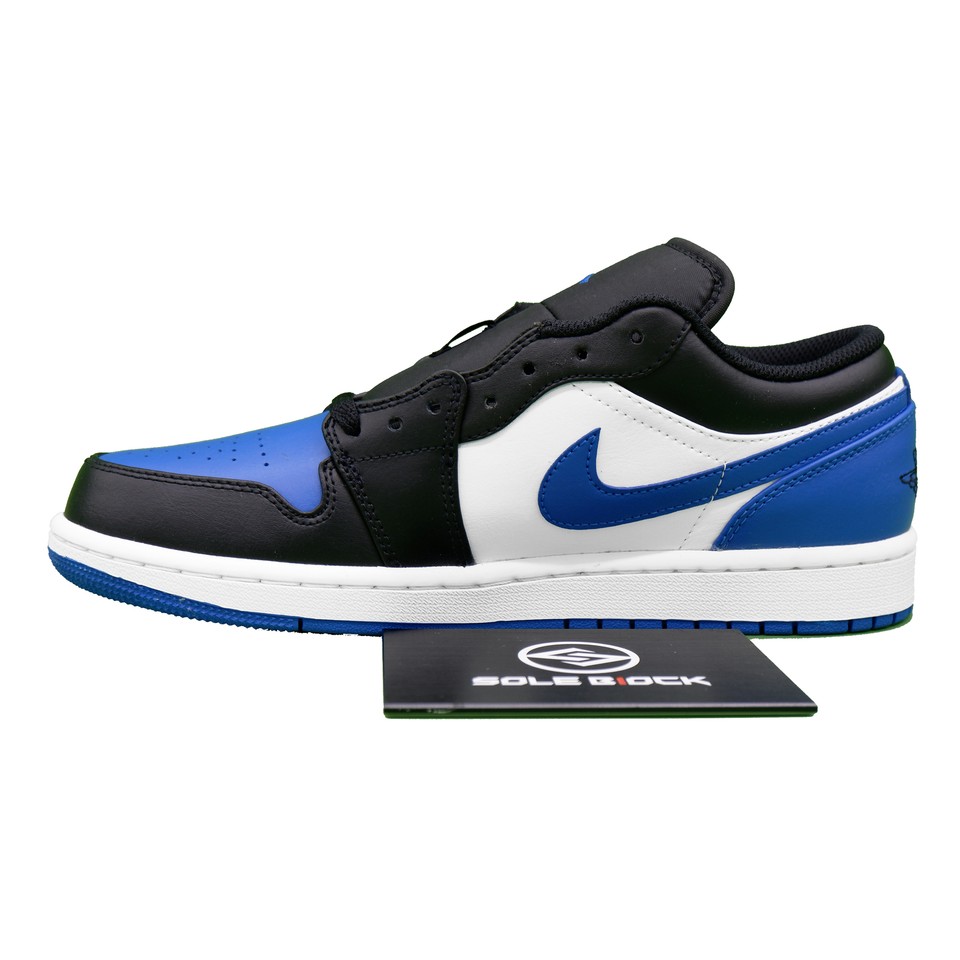 Nike Air Jordan 1 Low Alternate Royal Toe Men's Retro Sneakers 553558 ...