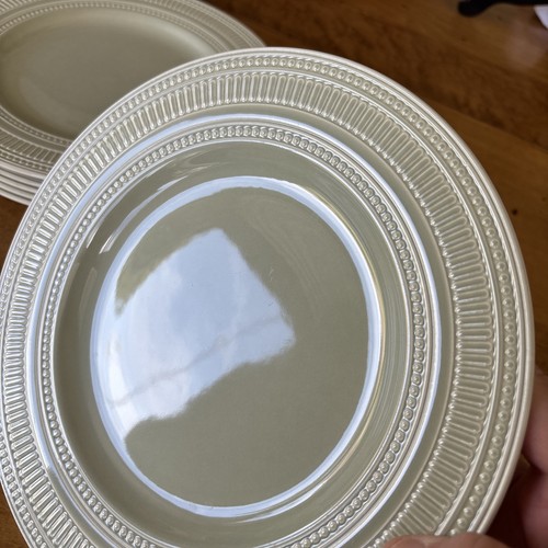 Set of 7 - Jasper Conran WEDGWOOD Impression 9" Salad Plates - Sage ...