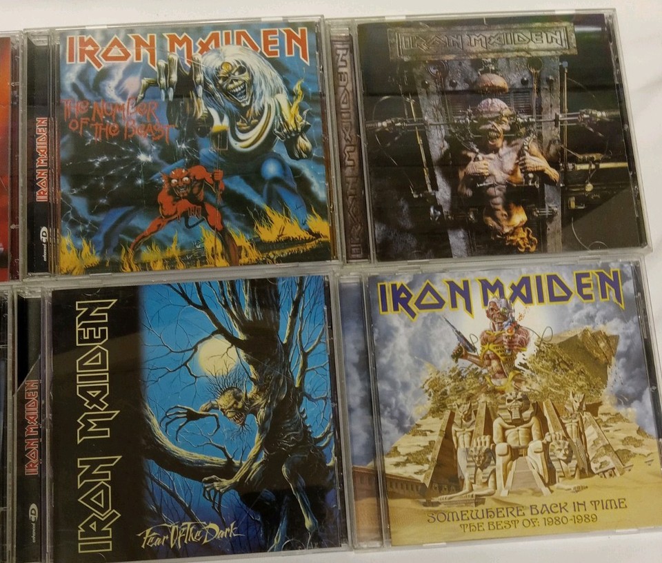 Iron Maiden CD Lot Of 8 | eBay