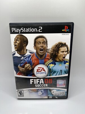FIFA Soccer 08 PlayStation 2 PS2 Complete W/ Manual CIB Futbol Clean ...