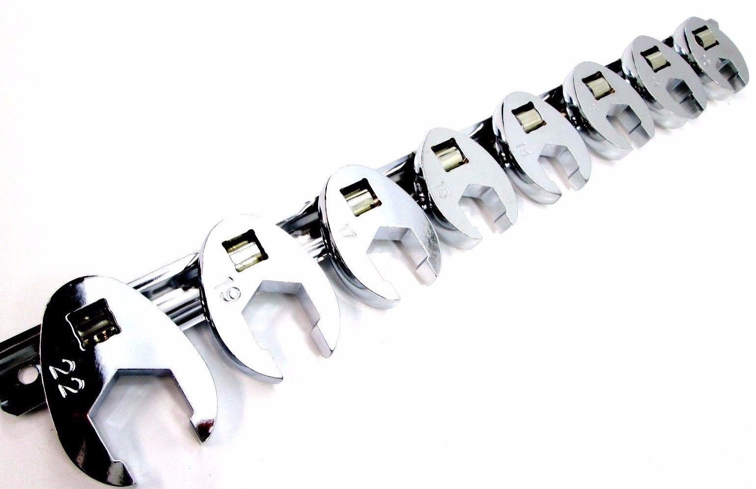 Crows Foot Crowfeet Crowfoot 8pc 3/8 Inch Drive Metric sizes 10mm to ...