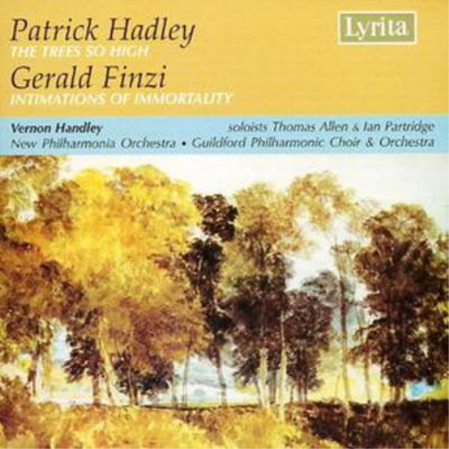 Gerald Finzi Trees So High, The/intimations of Immortality (Handley ...