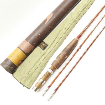 Vintage Edwards Bristol F9 Bamboo Fly Fishing Rod. 7’ 6”. W/ Tube ...