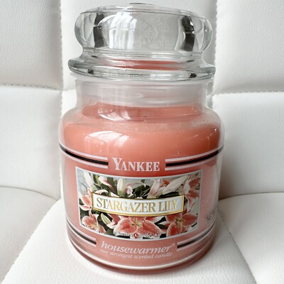 Yankee Candle Stargazer Lily Housewarmer 14.5 oz Jar Candle Retired ...