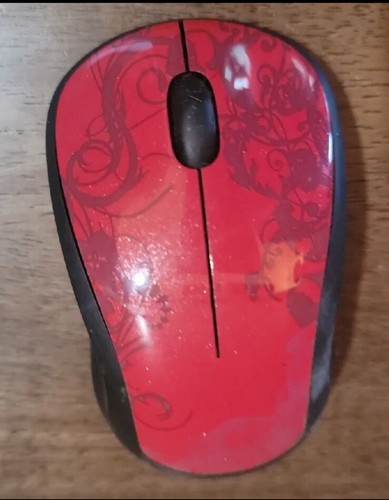 Logitech - M310 Wireless Mouse - Red Tendrils | eBay