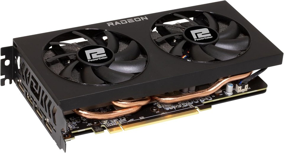 PowerColor Radeon RX 7600 XT 16GB Fighter GDDR6 Video Graphics Card GPU ...