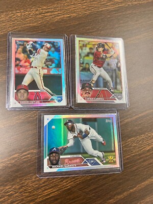 2023 Topps 1&2 ⚾ #'d Parallels/Inserts-Gold, Silver, Green,Blue, UPick ...