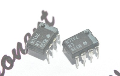 2pcs - National Semiconductor LM741CN DIP-8 Integrated Circuit (IC ...