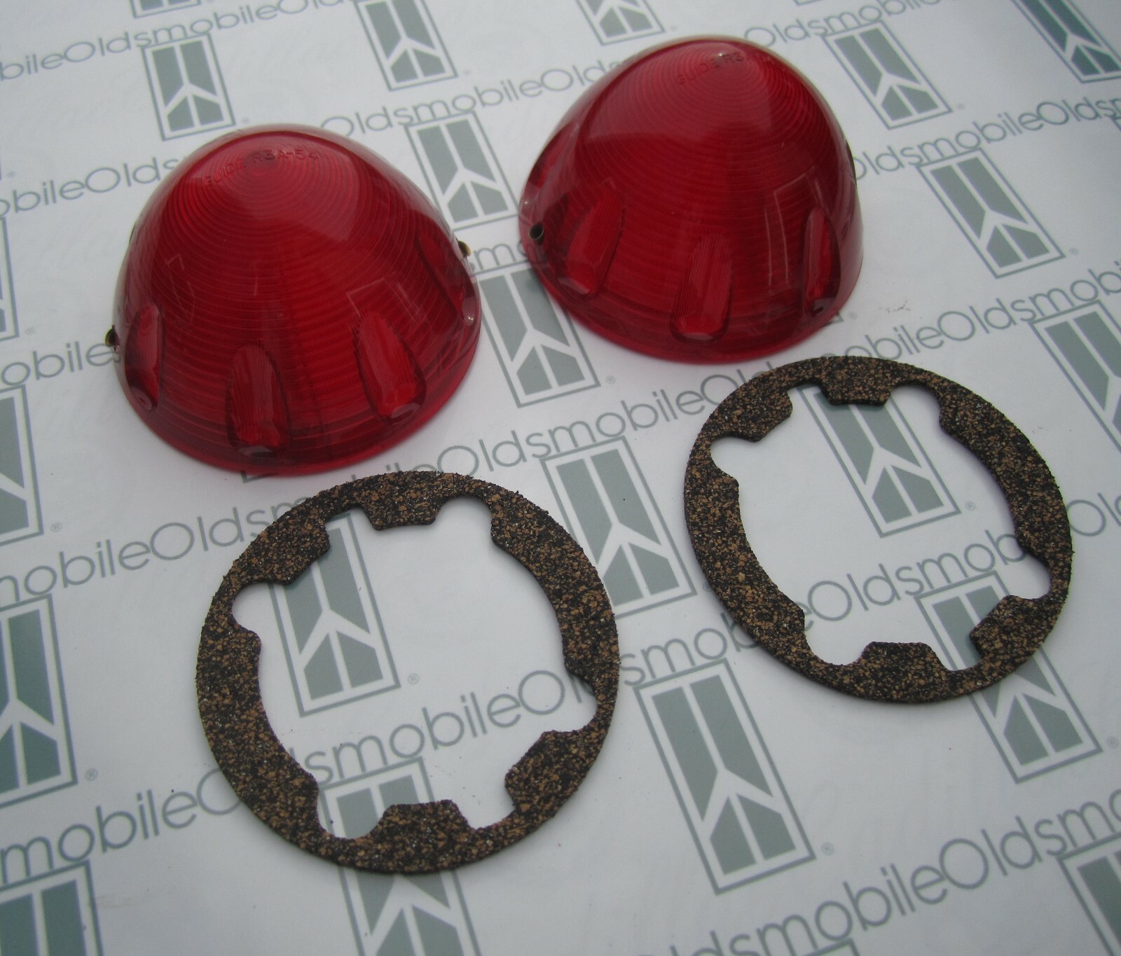 1954 Oldsmobile 88 & Super 88 Tail Light Lens Kit w/ Gaskets. Guide R3A ...