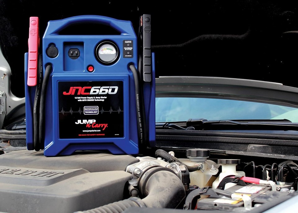 Car Jump Box 12v Battery Jumper Car Starter Booster Truck Heavy Duty ...