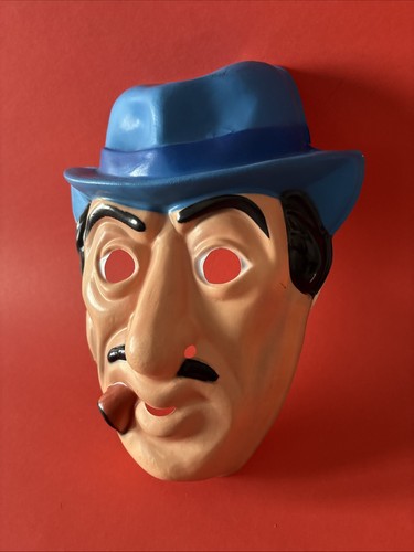 Plastic Mask Halloween Ben Cooper Vtg Disney Dick Tracy Big Boy ...
