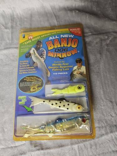 Fishing System Banjo Minnow 006 110 Piece Lures Soft Baits As Seen On ...